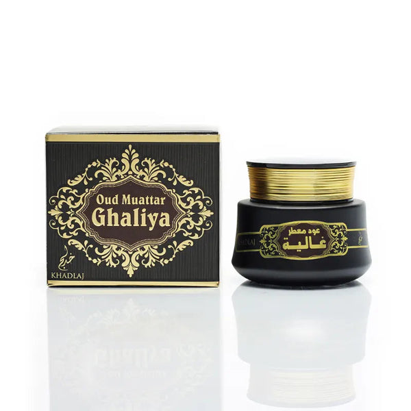 Khadlaj Oud Muattar Ghaliya 35g Home Fragrance – LuxePerfumes