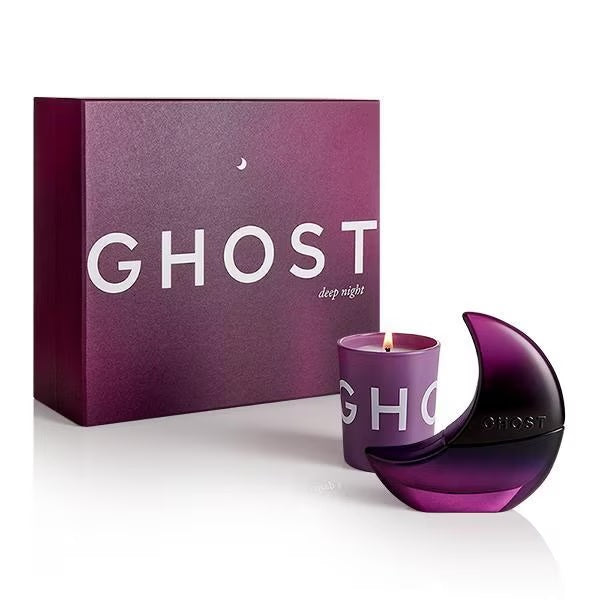 Ghost Deep Night 30ml EDT Spray + 75g Scented Candle Gift Set 2025 ...