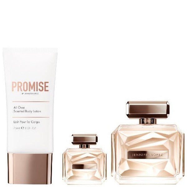 Jennifer Lopez Promise 50ml EDP Spray + 75ml Body Lotion+10ml EDP ...