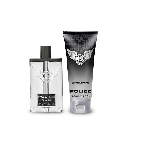 Police Original 100ml Edt Spray + 100ml Shower & Shampoo Gift Set ...